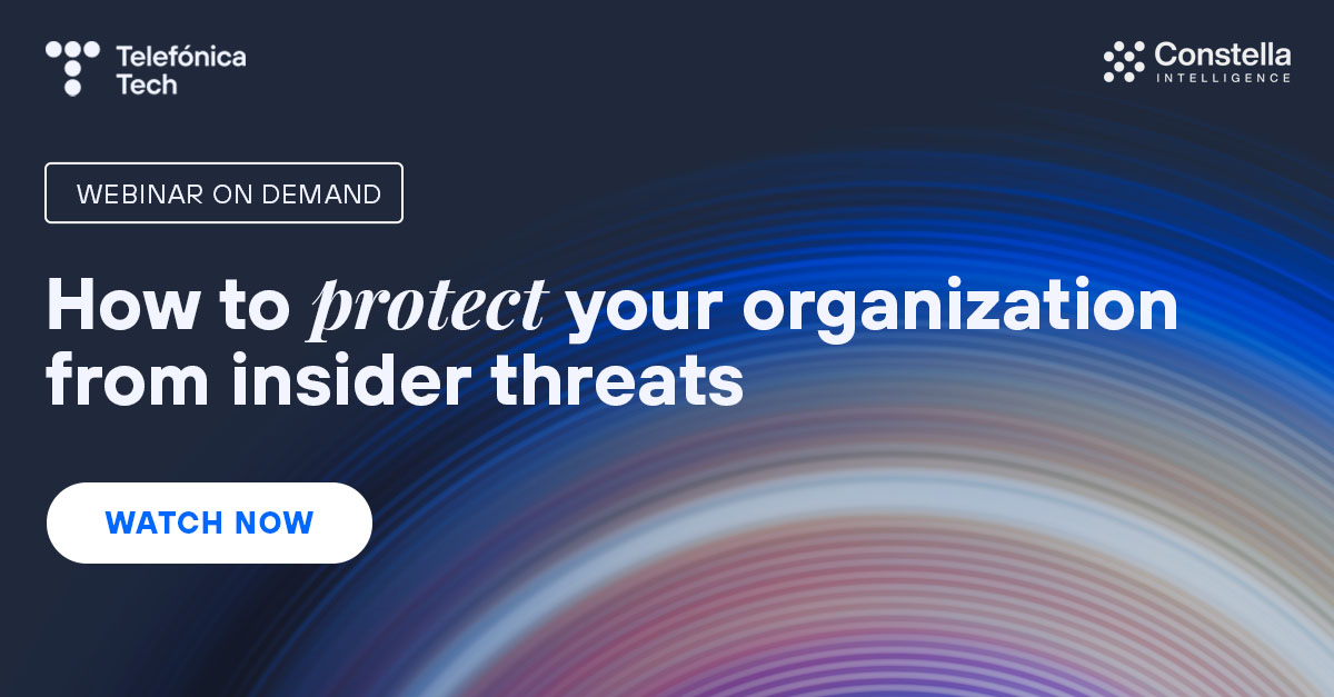 Webinar: Protect your organization from Insider Threats Webinar: Protect your organization from Insider Threats